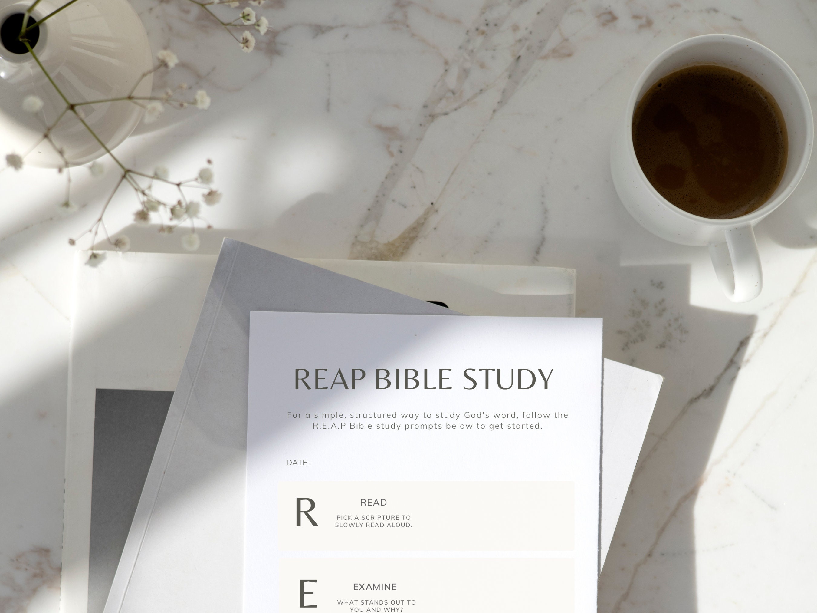 R.E.A.P Bible Study Method, Printable Christian Scripture Worksheet ...