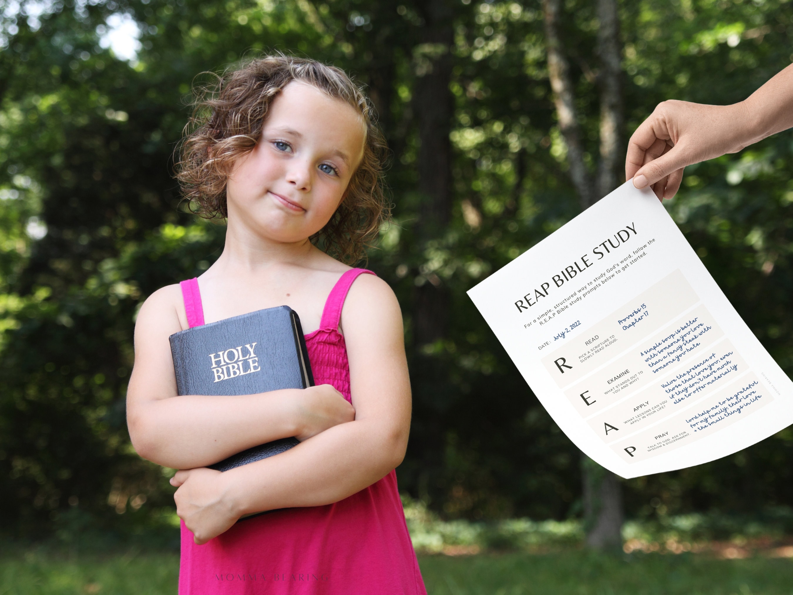 R.E.A.P Bible Study Method, Printable Christian Scripture Worksheet ...