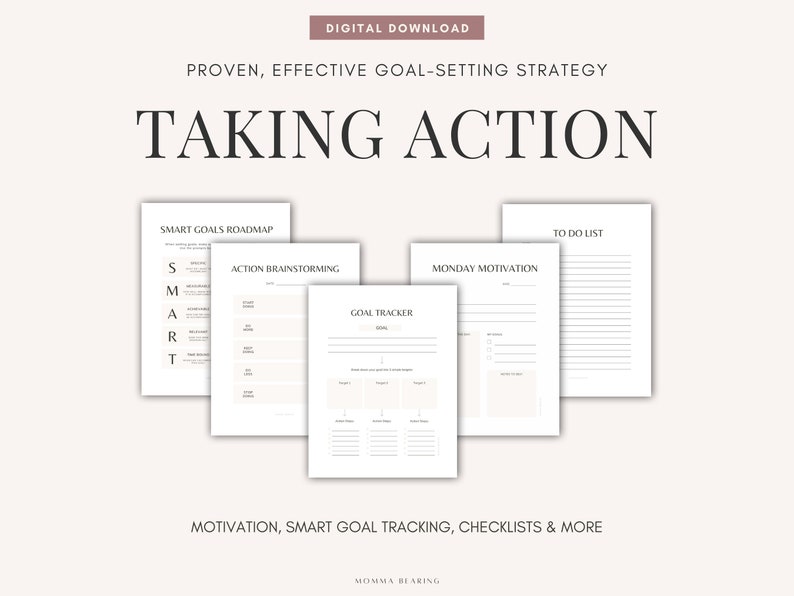 Printable Dream Life Workbook, Vision Board Kit, Self Therapy Worksheet ...