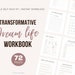 Printable Dream Life Workbook, Vision Board Kit, Self Therapy Worksheet ...