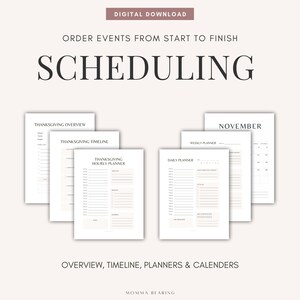 Thanksgiving Planner Printable, Thanksgiving Binder A5, Thanksgiving ...