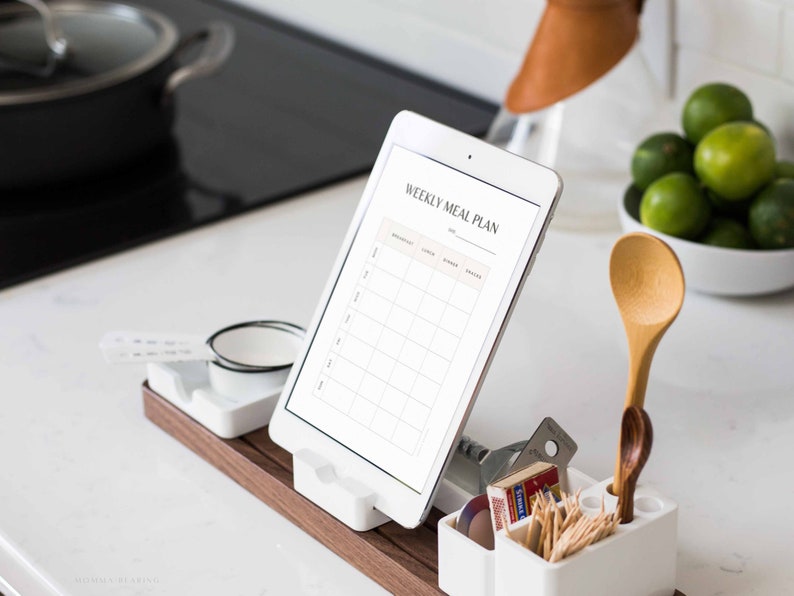 Weekly Meal Tracker, Printable Meal Tracker, Undated Food Journal Page ...