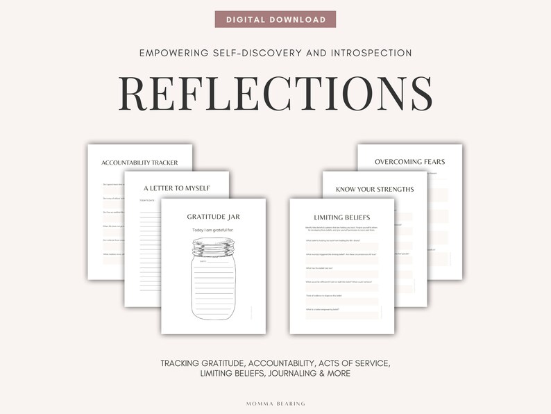 Printable Self Love Worksheet, Mental Health Wellness Guide, Daily ...