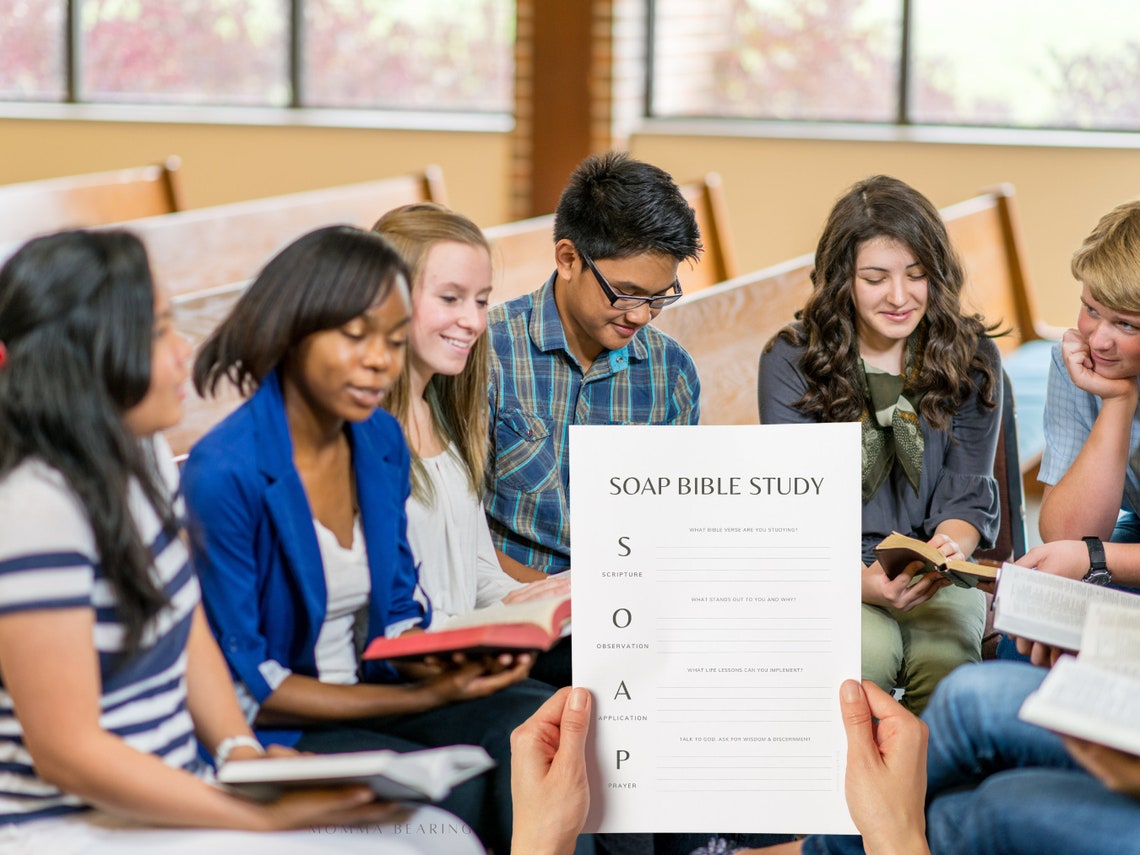 Kid's Bible Study Printable, S.O.A.P Sunday School Activities ...