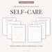 Printable Self Care Journal, Self-love Planner, Mindfulness Journal ...
