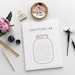 Gratitude Jar Printable Template, 30 Day Challenge, Daily Mindfulness ...