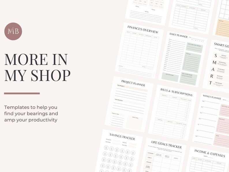 Simple Expense Tracker Printable, Spending Tracker, Transaction Log ...