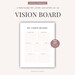 2024 Vision Board Printable, Life Goal Tracker, Digital Goal Setting ...