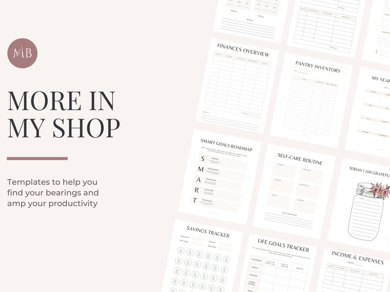 Q4 Action Plan Template, Printable Quarterly Goal Tracker, Business ...