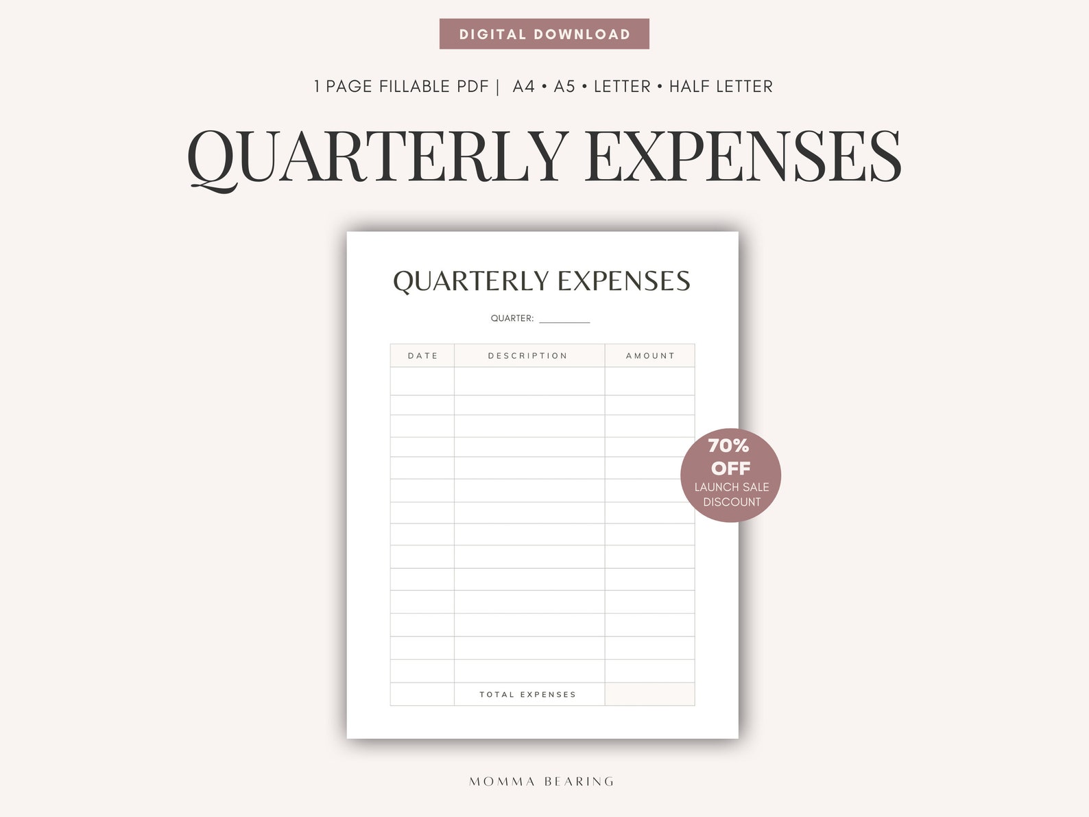 quarterly-expenses-tracker-printable-quarterly-spending-etsy