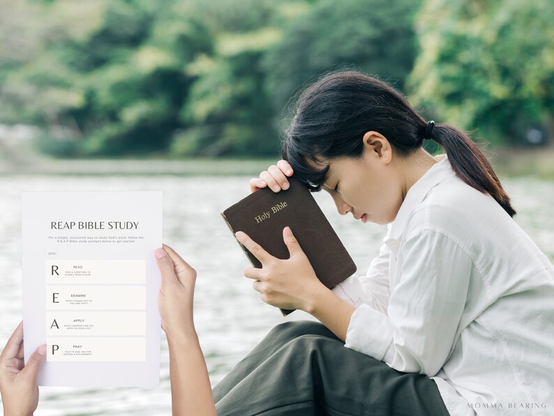 R.E.A.P Bible Study Method, Printable Christian Scripture Worksheet ...