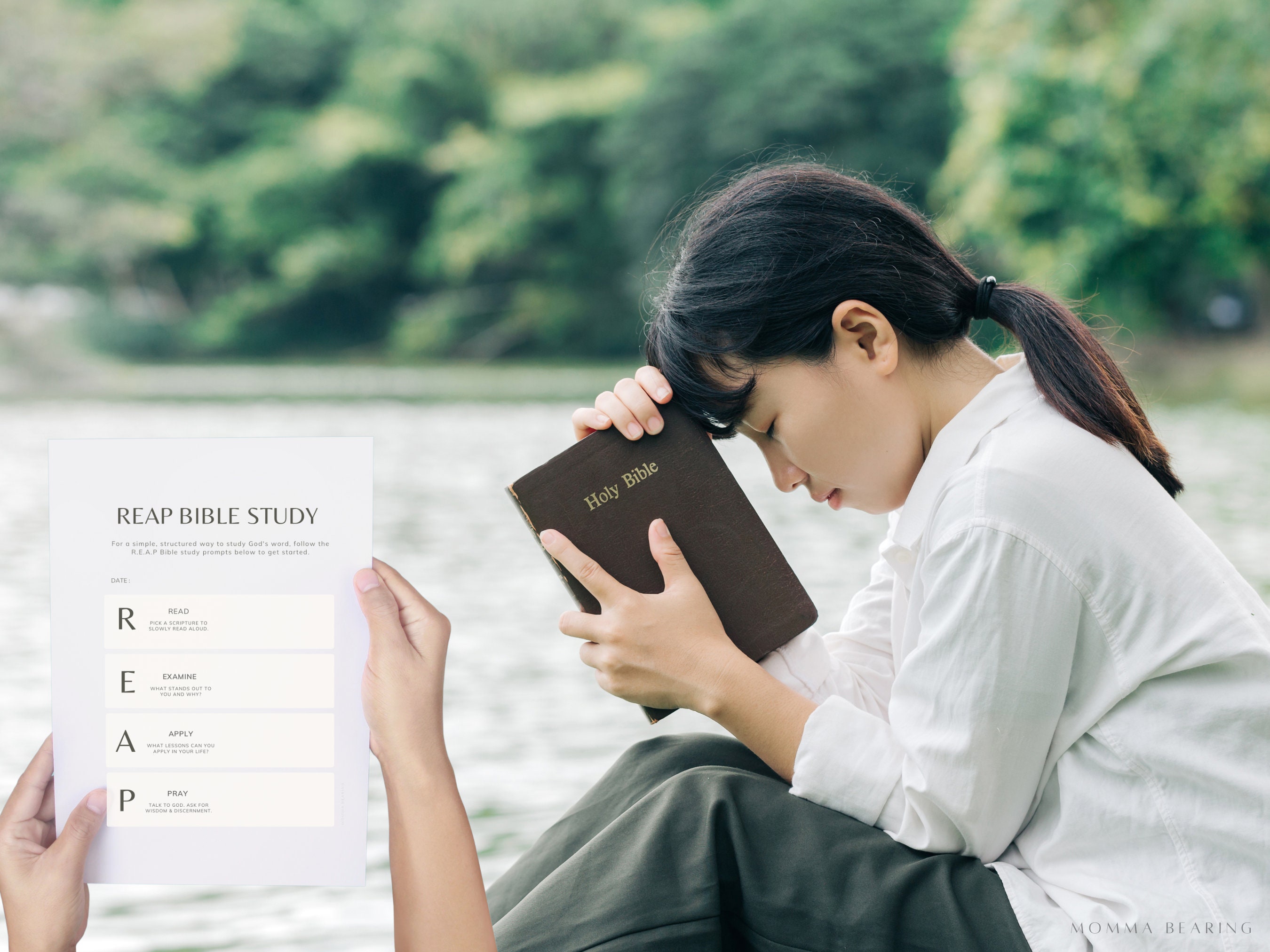 R.E.A.P Bible Study Method, Printable Christian Scripture Worksheet ...