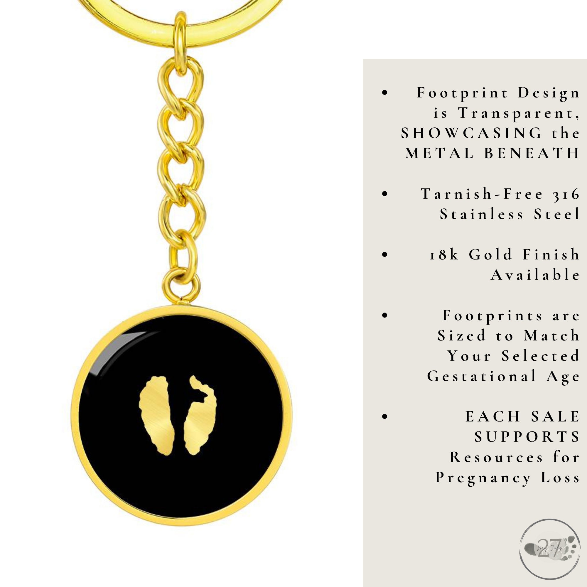 13 Week Miscarriage Gift Box | Baby Feet Memorial Jewelry | Motherhood ...