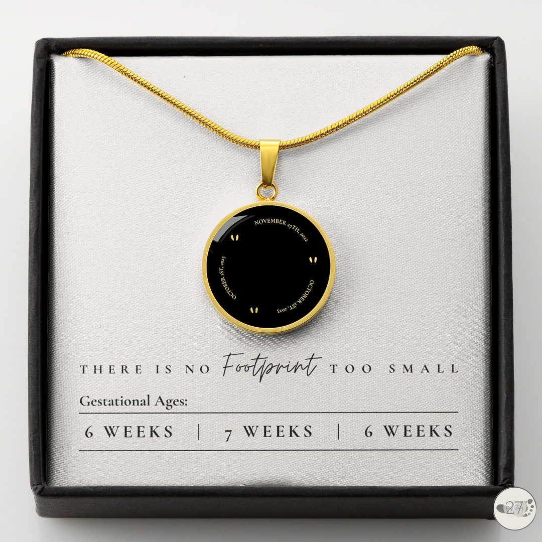 3 First Trimester Losses | Forget Me Not Recurrent Miscarriage Necklace ...