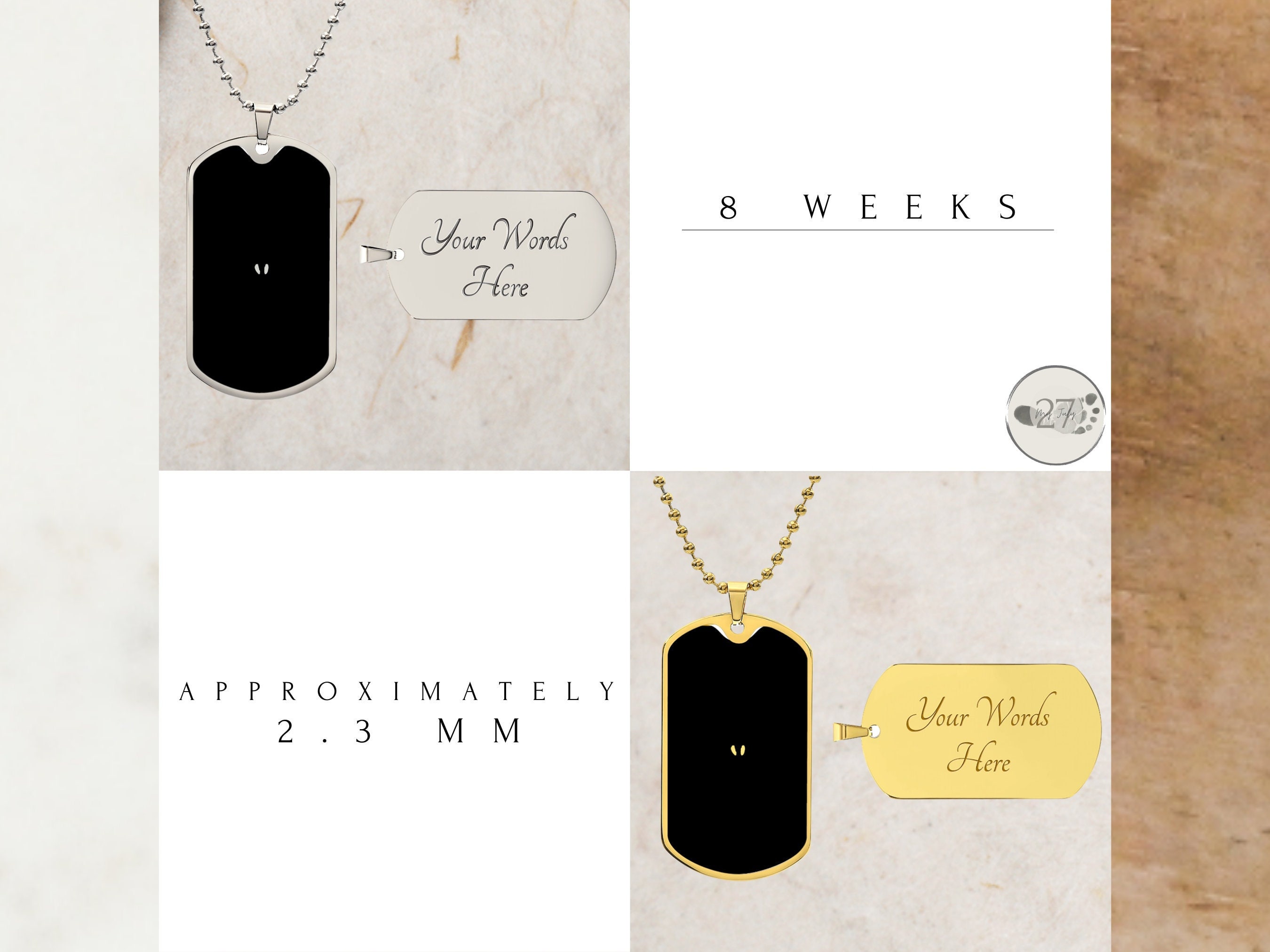8 Week Miscarriage Keepsake for Dad of Angel Miscarriage 8 Weeks ...