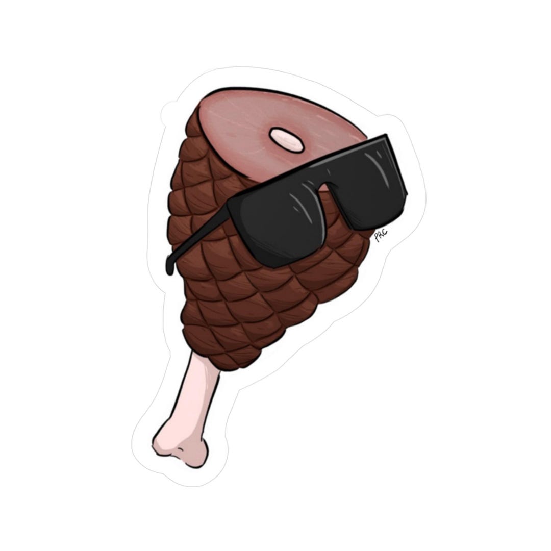 Cool Ham Sticker - Etsy