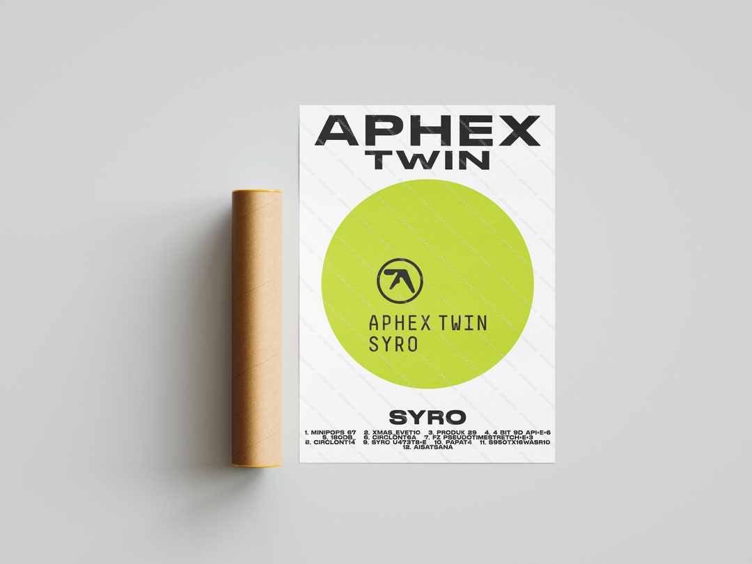 Aphex Twin syro Album Poster - Etsy UK