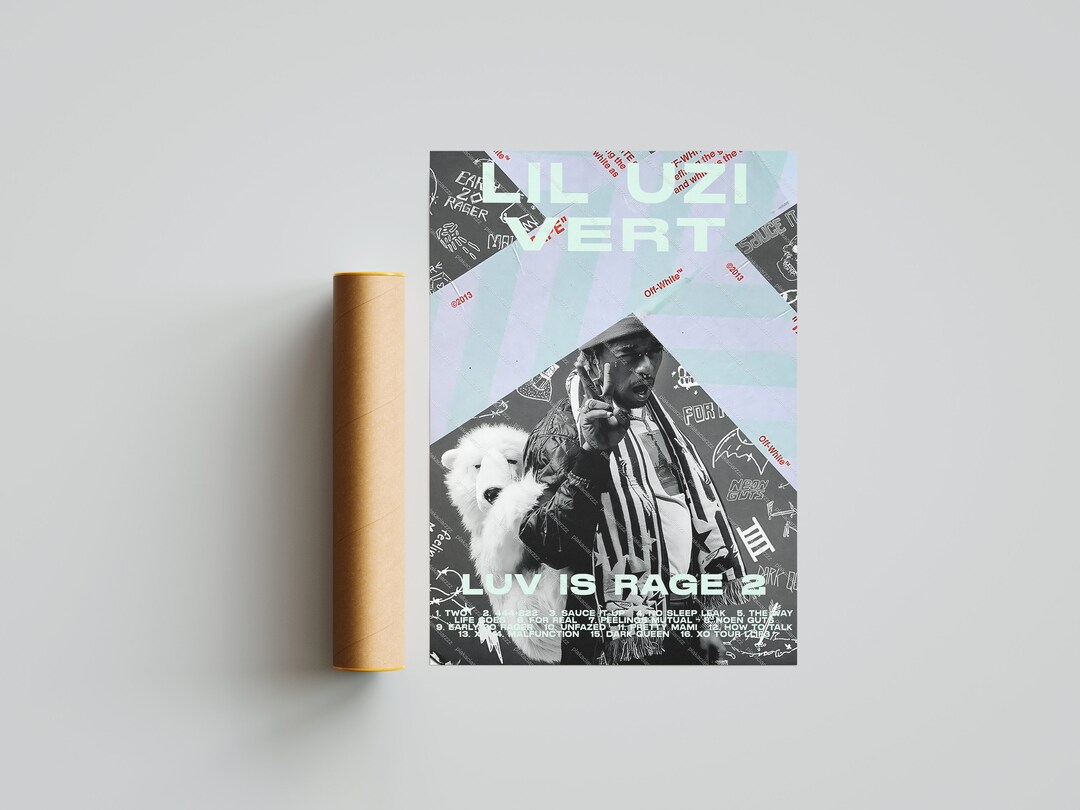 Lil Uzi Vert luv is Rage 2 Album Poster - Etsy