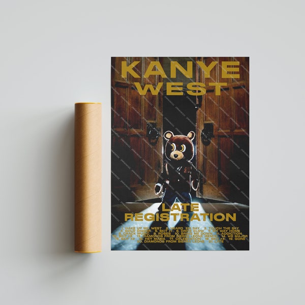 Late Registration Album Poster - Etsy