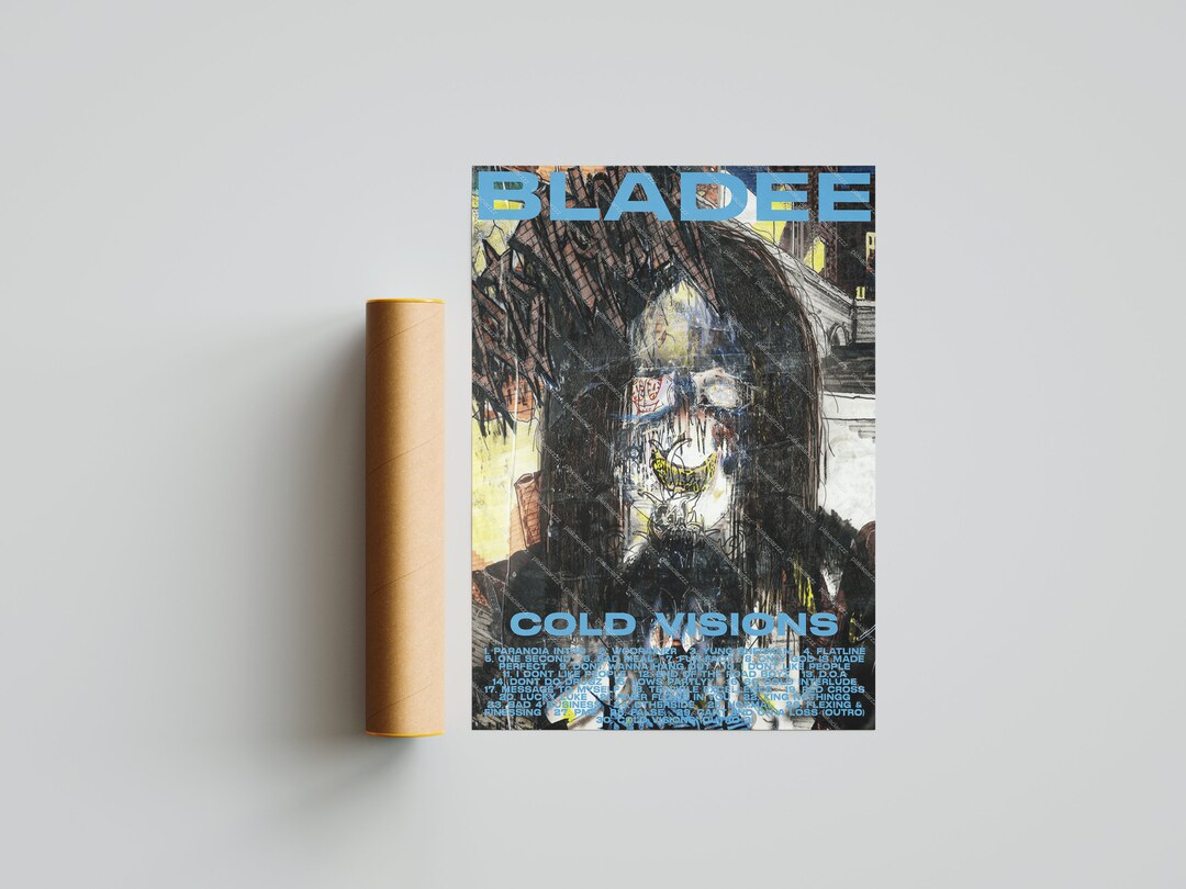 Bladee cold Visions Album Poster - Etsy
