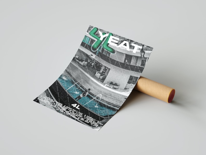 Yeat 4l Album Poster - Etsy