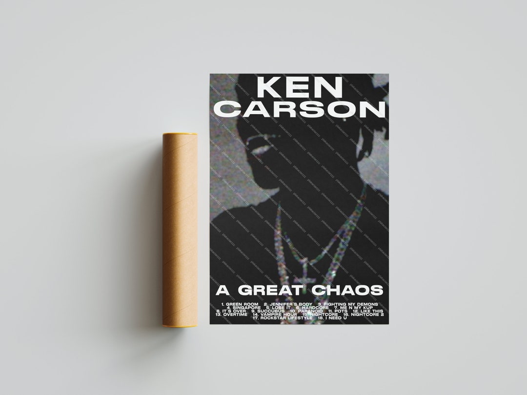 Ken Carson a Great Chaos Album Poster - Etsy