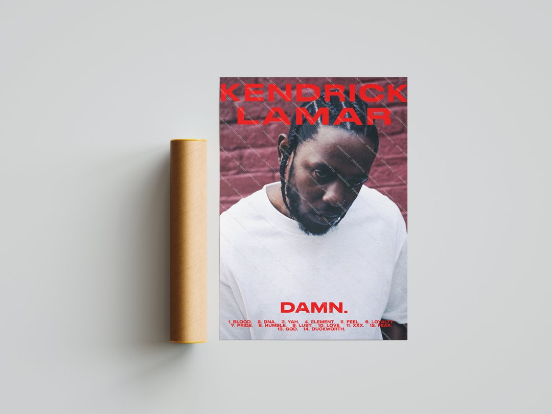 Kendrick Lamar damn Album Poster - Etsy
