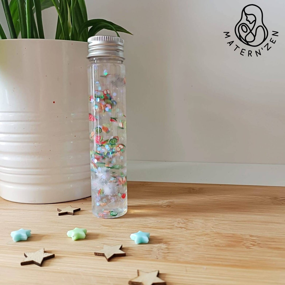 Tutti Frutti Liquid Sensory Bottle - Etsy