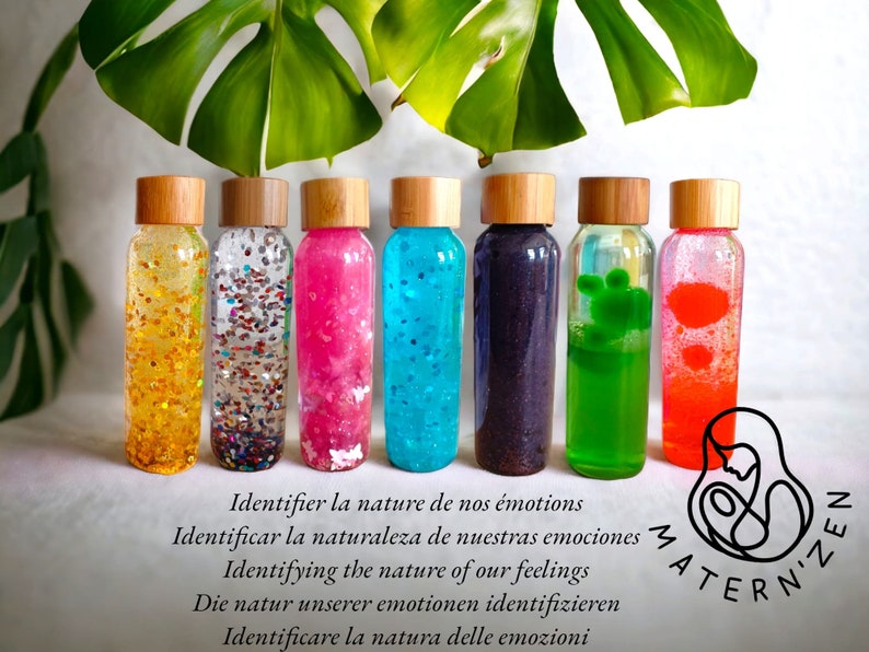 Bouteilles sensorielles pour exprimer te sentiments et tes émotions ...
