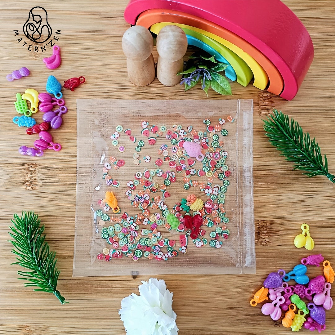 Sachet sensoriel Tutto Frutti Montessori - Etsy France