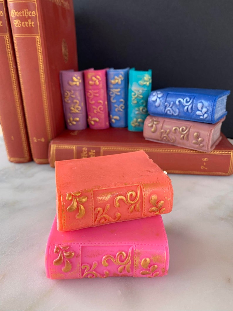 Book Soap Book Lovers Soap Book Club Gift Wedding Favor - Etsy