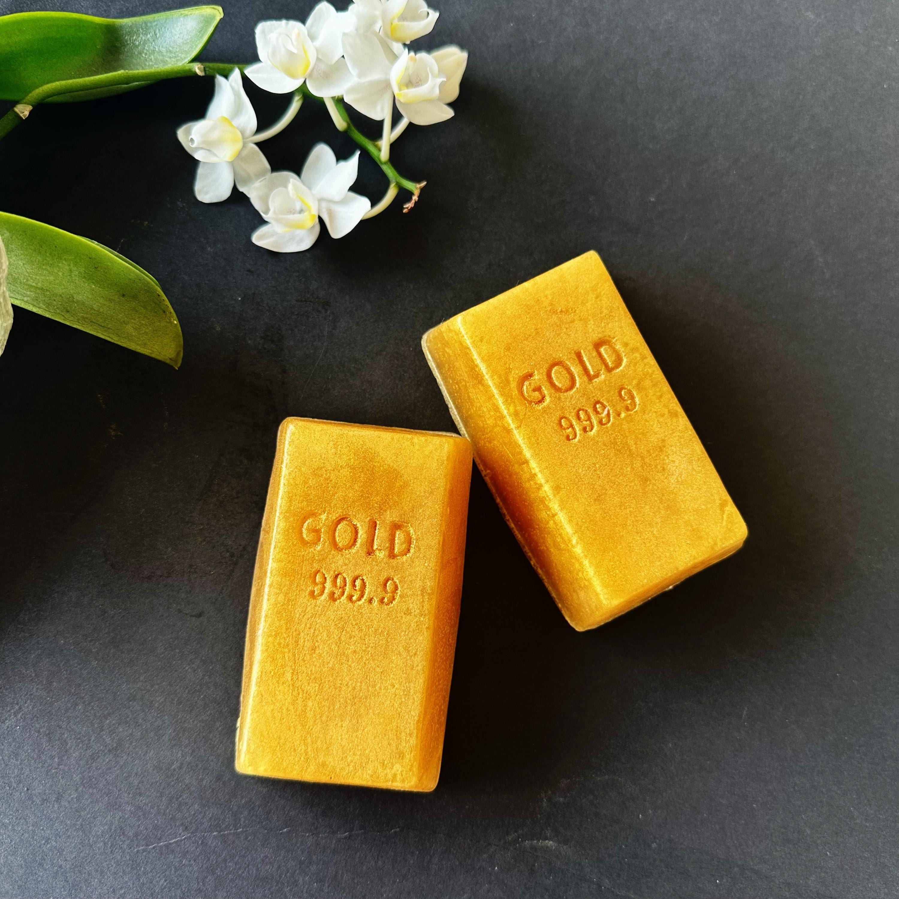 Gold Bar Soap: Luxurious Handmade Soap for Radiant Skin - Etsy