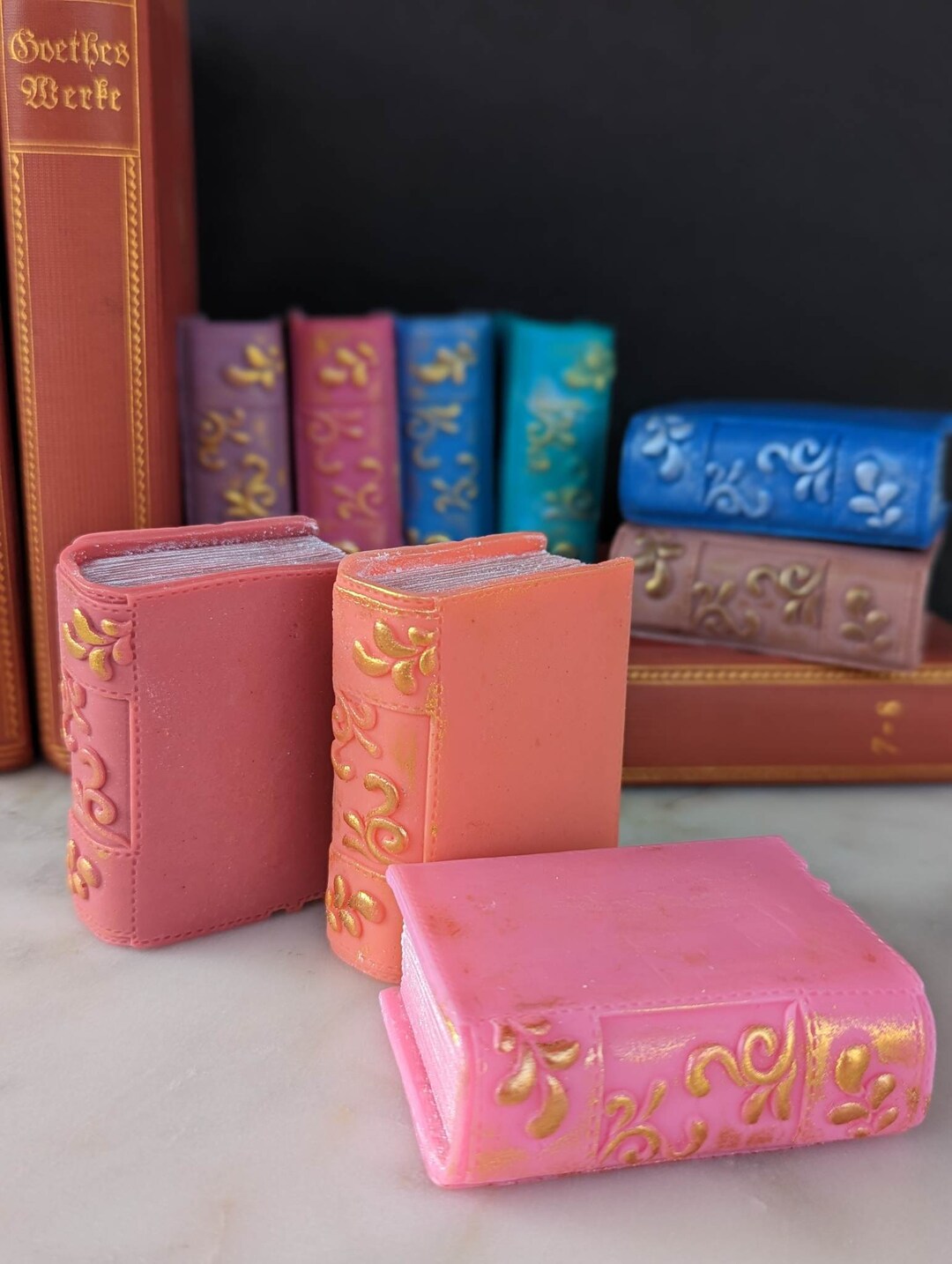 Book Soap Set, Book Lover Gift, Librarian, Teacher, Wedding Favor - Etsy