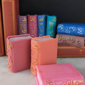 Book Soap, Book Lovers Soap, Book Club Gift, Gift for Librarian, Book ...