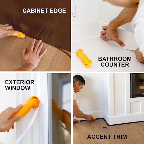 Flexible Cabinet Trim Moulding Peel And Stick Wall Trim Molding Edge