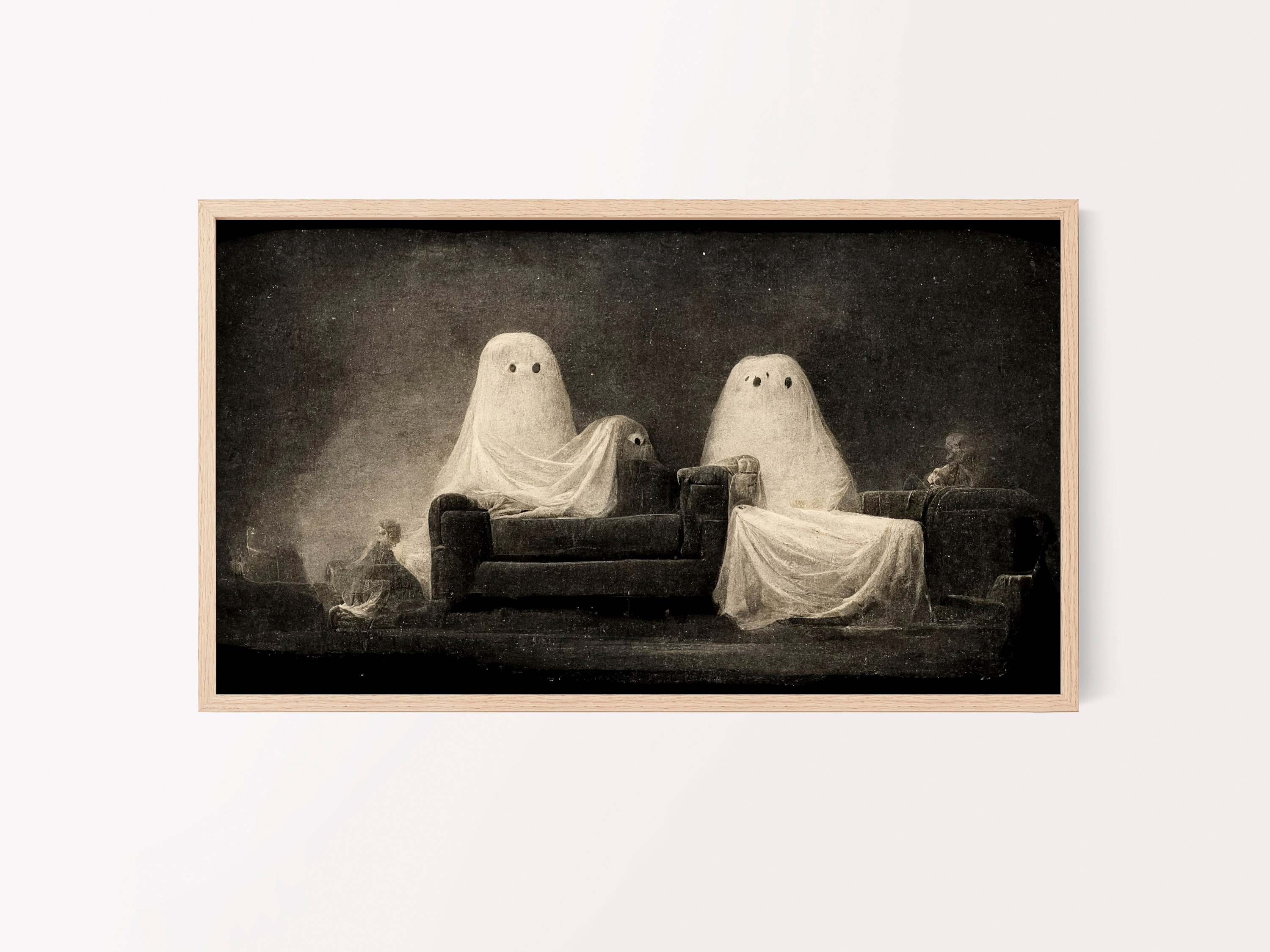Halloween Ghost Spooky Digital Instant Download Art for Samsung TV ...