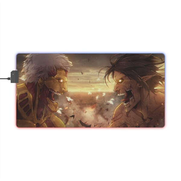 Attack on Titan Mouse Pad - Etsy
