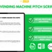 Vending Machine Pitch Scripts: Land More Locations (PDF & Word) - Etsy