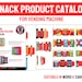 Snack Vending Machine Product Catalog (canva/word) - Etsy