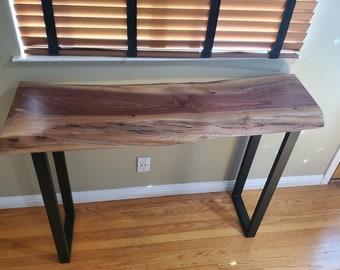 Long Black Console Table - Etsy