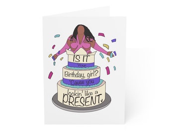 Lizzo Birthday Card - Etsy