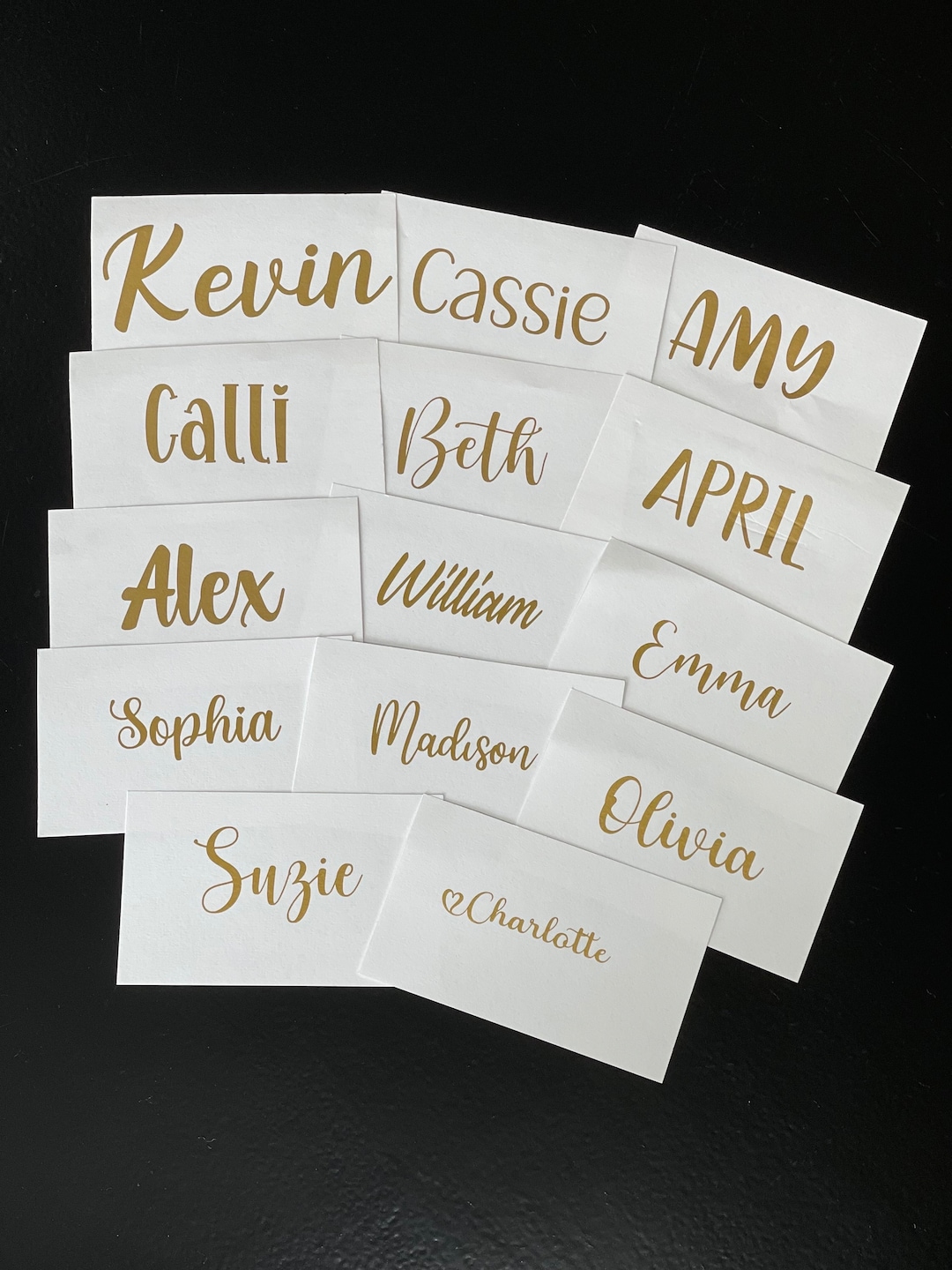 CUSTOM Personalized Vinyl Name Decals for Tumblers, Bridal Party, Cups ...