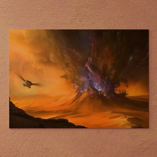 Dune Sandworm Wall Art - Etsy