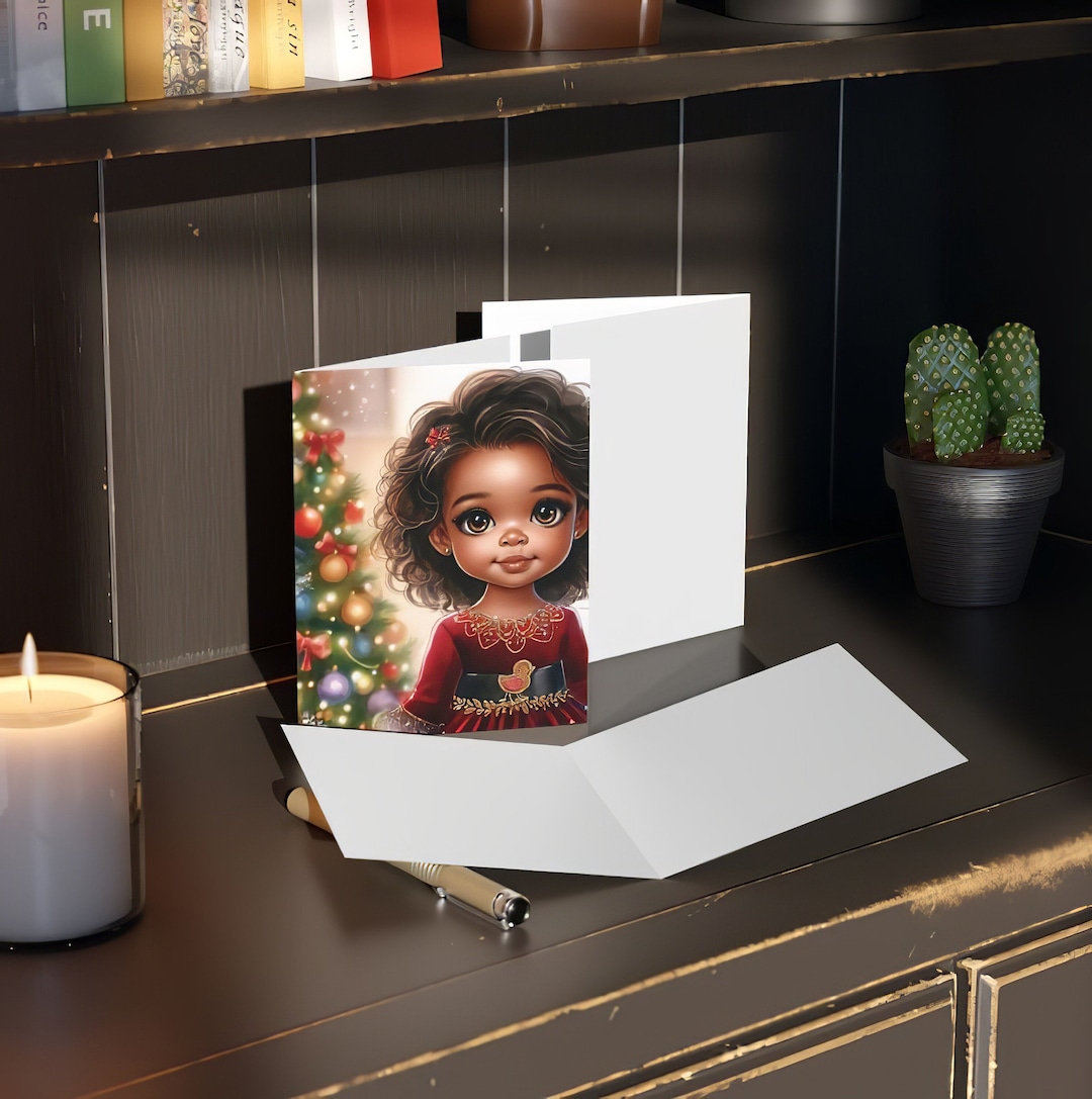 Christmas Kids Holiday Cards, Envelopes Included - Etsy