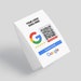 Google Tent Cards Table Review Rating QR Code, Custom Card, Printed ...