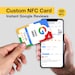 NFC Card Google Review Cards, Personalised Design, Tap Review Card ...
