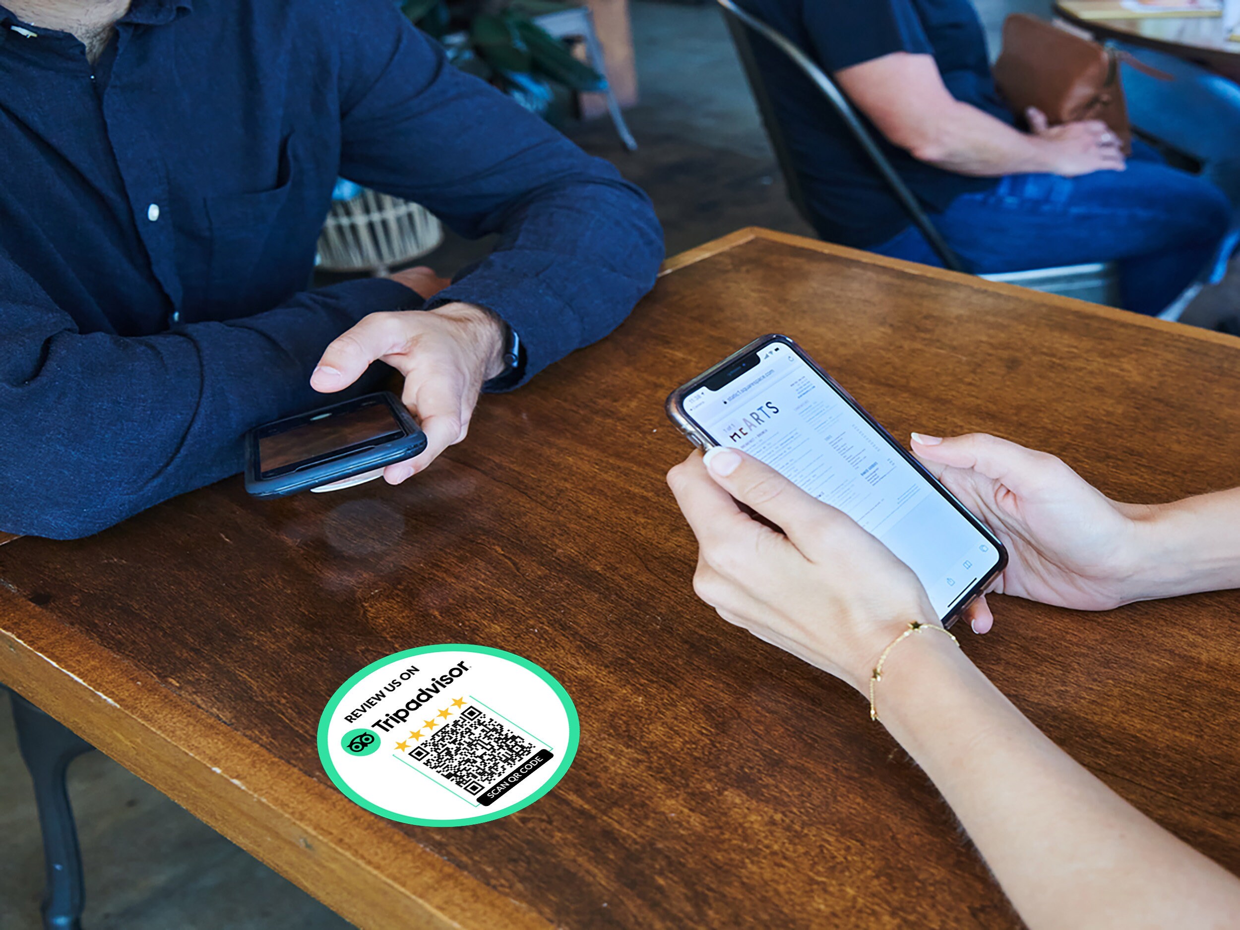 Tripadvisor Window Stickers QR Code Stickers Custom - Etsy