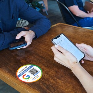 Window Stickers, Google Review QR Code Stickers, Custom Stickers ...