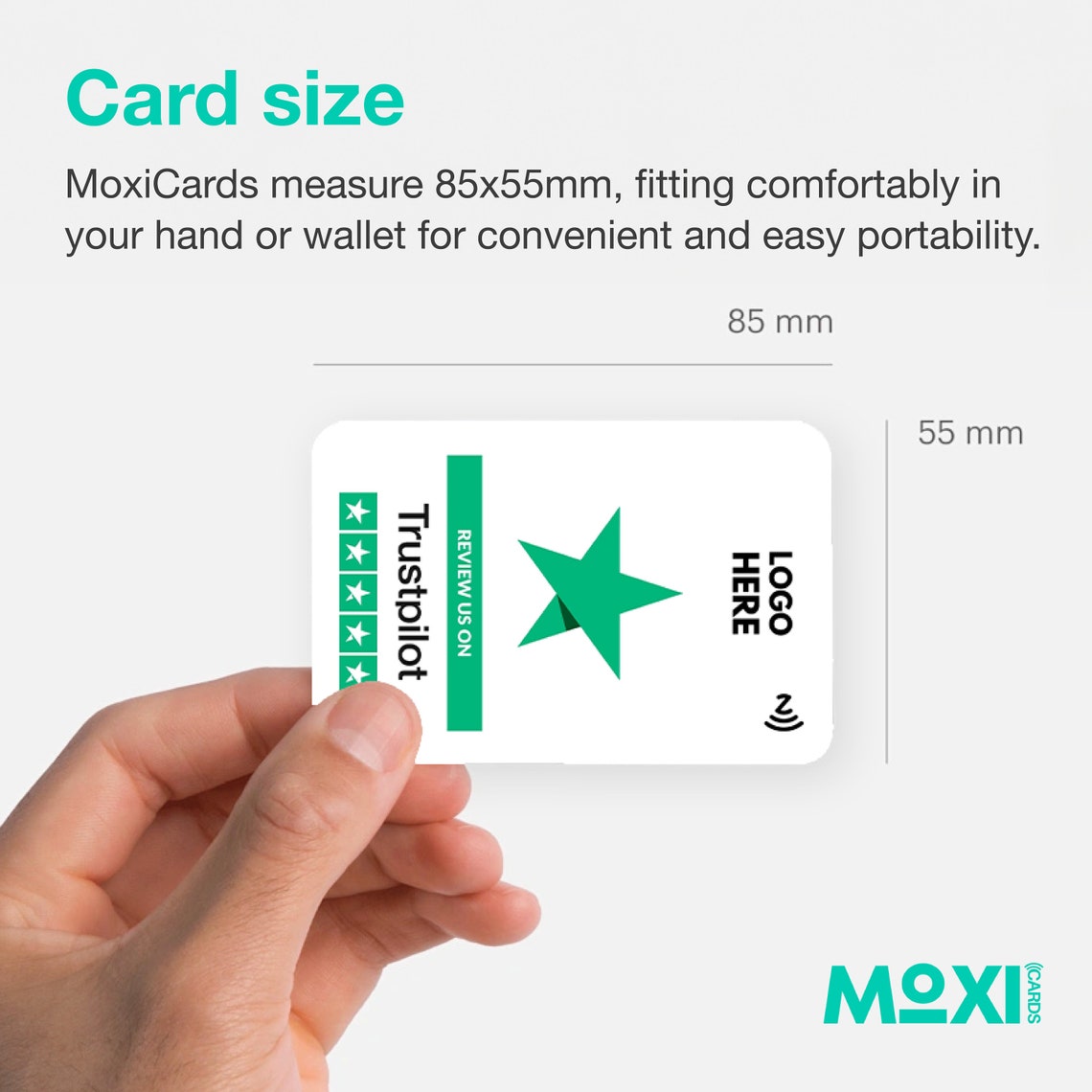 Custom NFC Card Trustpilot Review Cards, Tap Review Card, Increase ...