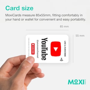 Youtube Custom NFC Cards, Tap Review Card, Increase Reviews ...